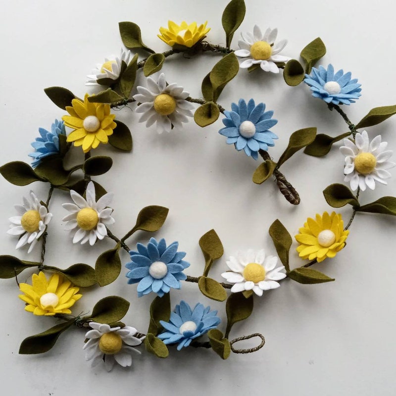 Spring Garland - Etsy UK