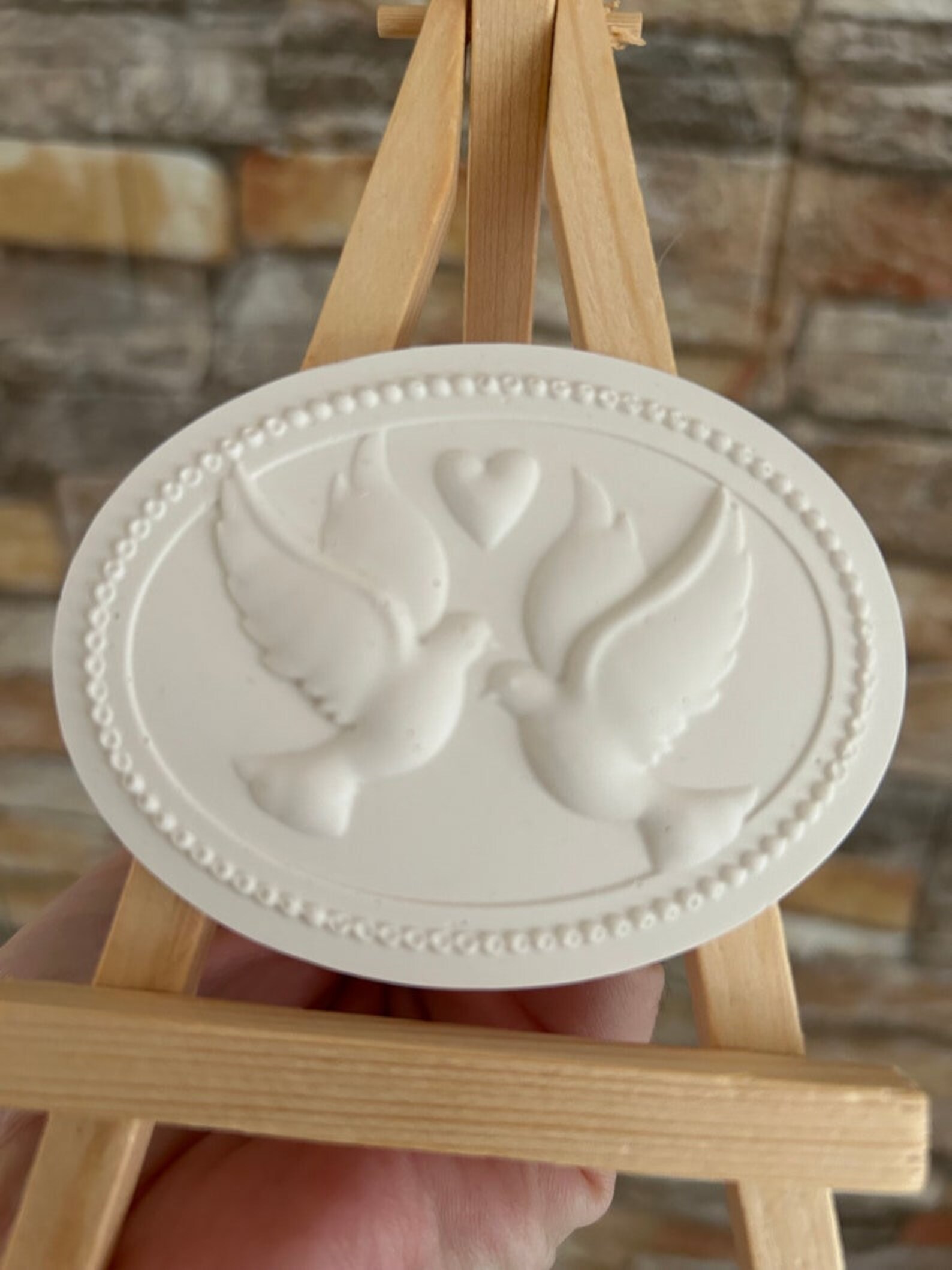 Easel With Doves Scented Ornament Favors Wedding Favors Souvenirs Greek ...