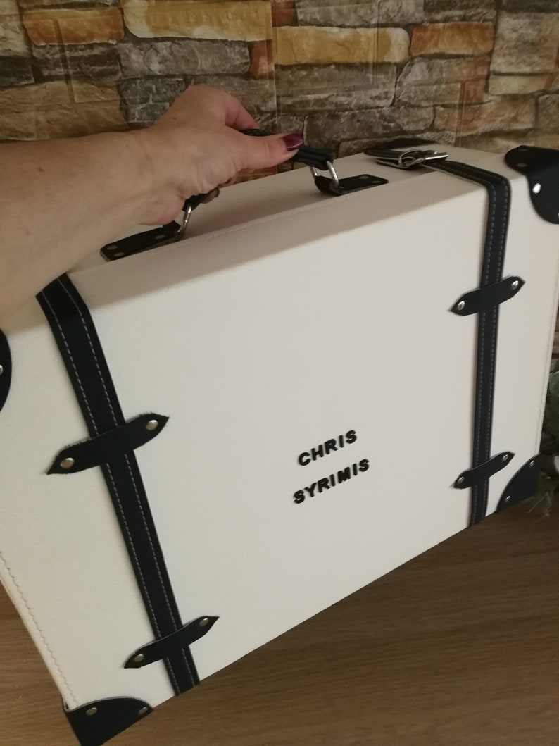 Personalized Vintage Trunk Greek Baptism Baby Boy Baptism - Etsy