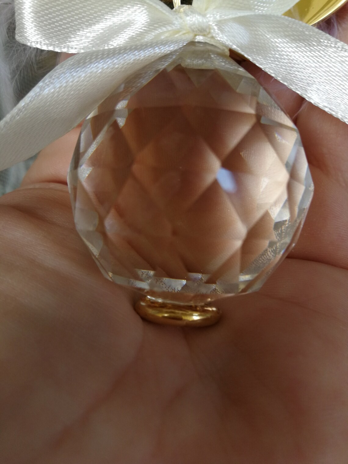 Angel Crystal Baptism Favors Ornament Giveaway Baby Shower Party ...