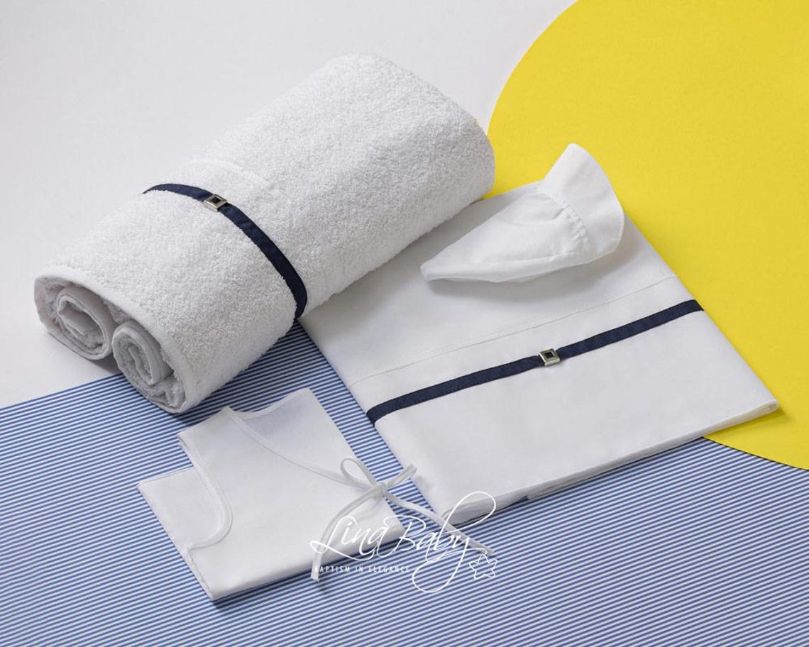 Modern Ladopana Set Baby Boy Greek Baptism Handmade Towel Oilcloth ...