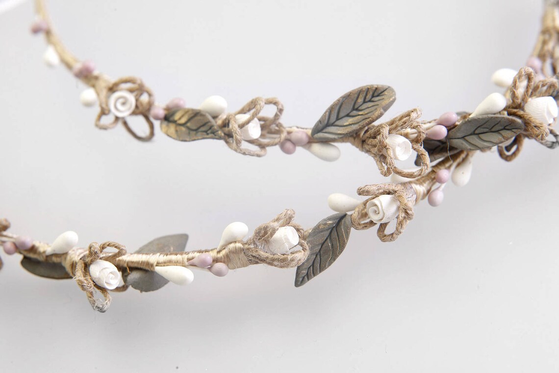 Rustic Stefana Wedding Crowns Greek Stefana Orthodox Wedding Crown ...