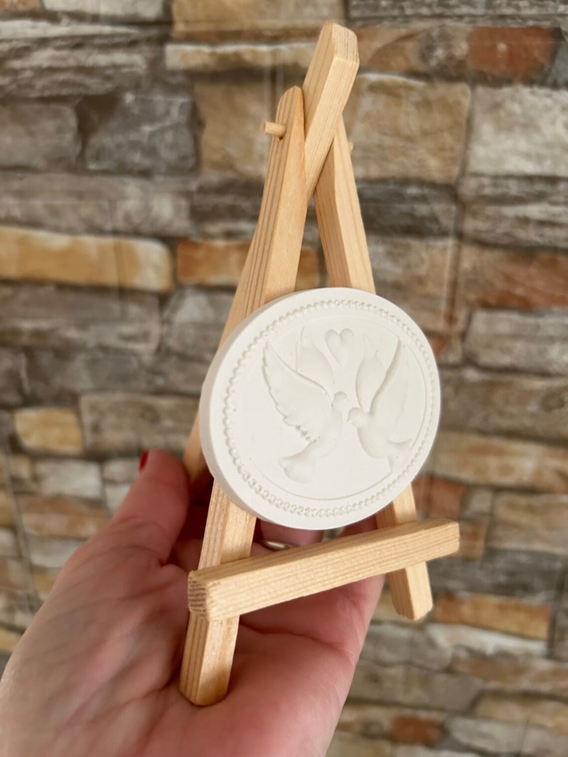 Easel With Doves Scented Ornament Favors Wedding Favors Souvenirs Greek ...
