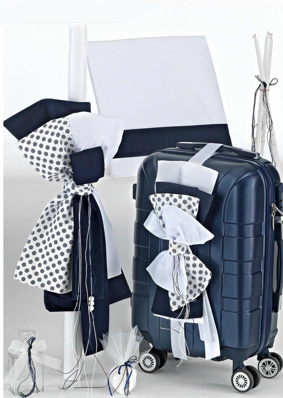 Travel Baptism Set Wheel Greek Christening Boy Baptism Unique - Etsy