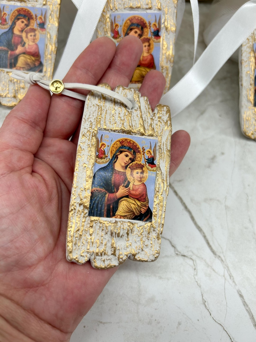 Choose Saint Icons Custom Favors Personalized Greek Baptism Favors ...