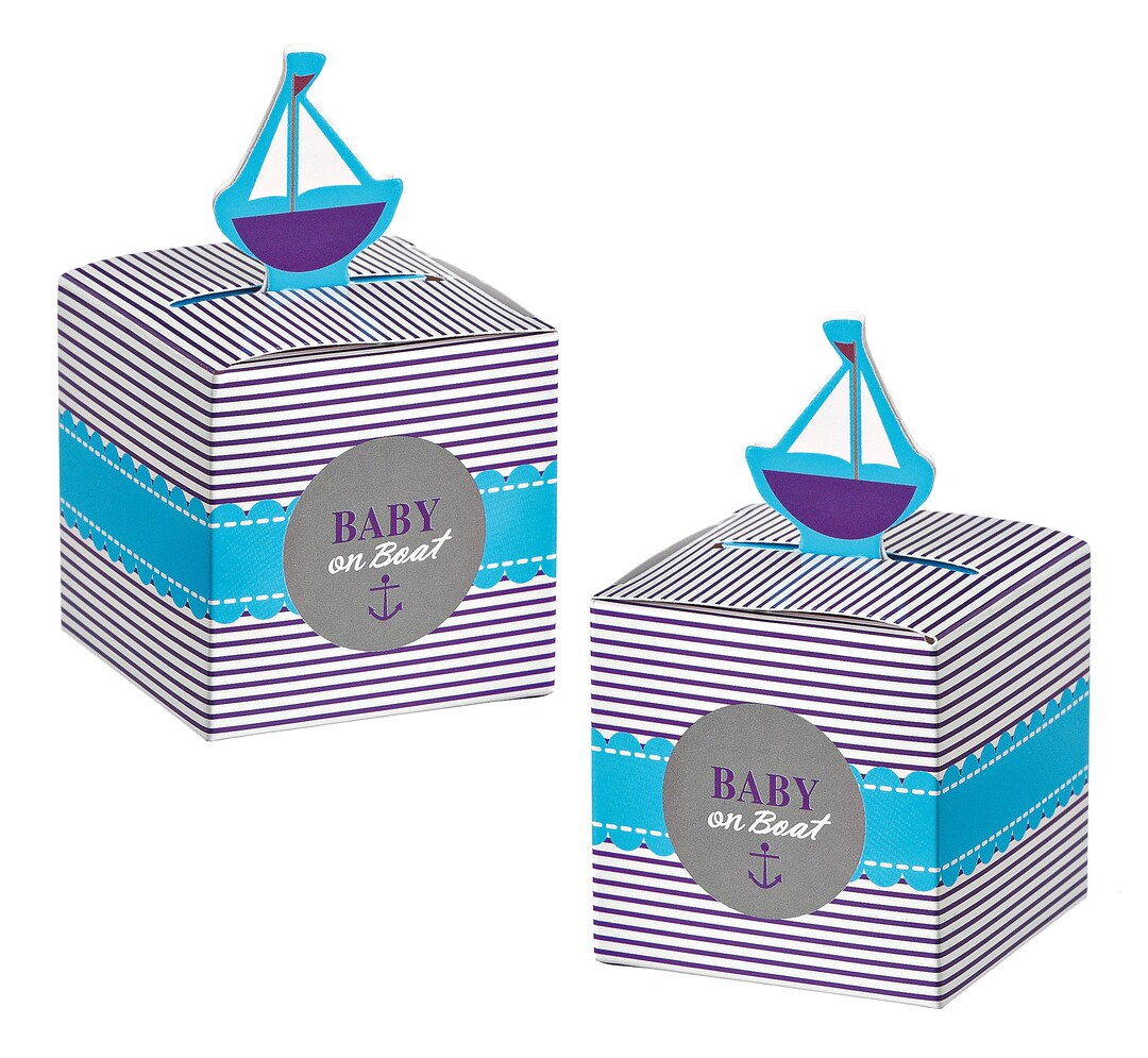 Boat Favors Box 20-200 Christening Party Souvenirs Bomboniere - Etsy
