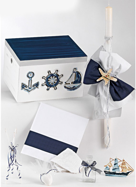 Greek Christening Supplies Greek Orthodox Boys Baptism Set Orthodox
