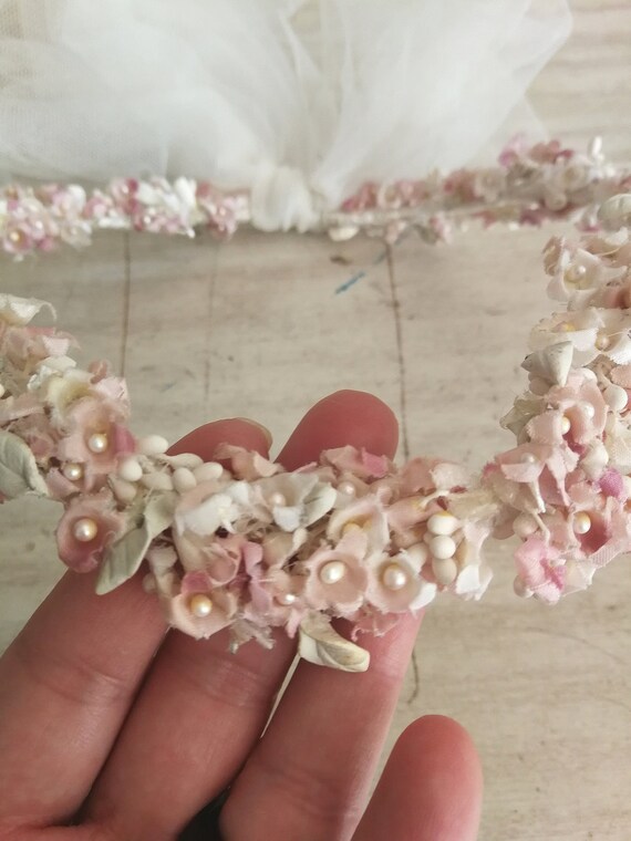 Almonds Flowers Crowns Wedding Stefana Baptism Tiara Bridal - Etsy UK