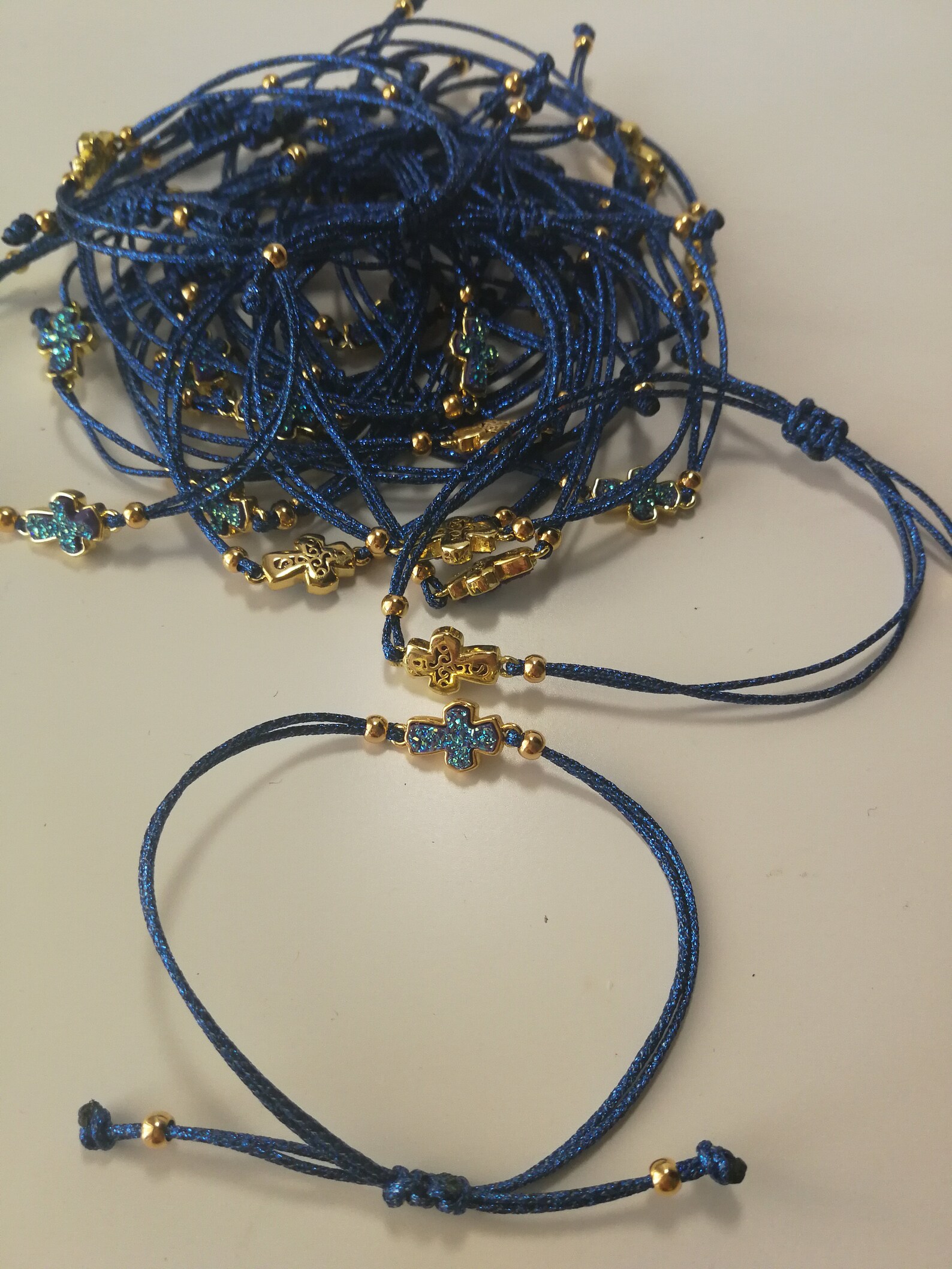 Raw Witness Bracelets Greek Baptism Martyrika Handmade - Etsy