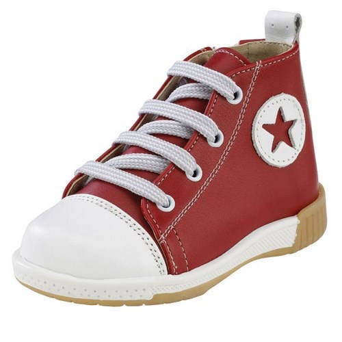 Leather Baby Boy First Steps Shoes Ivory Blue Red Sneakers Baby Wedding ...
