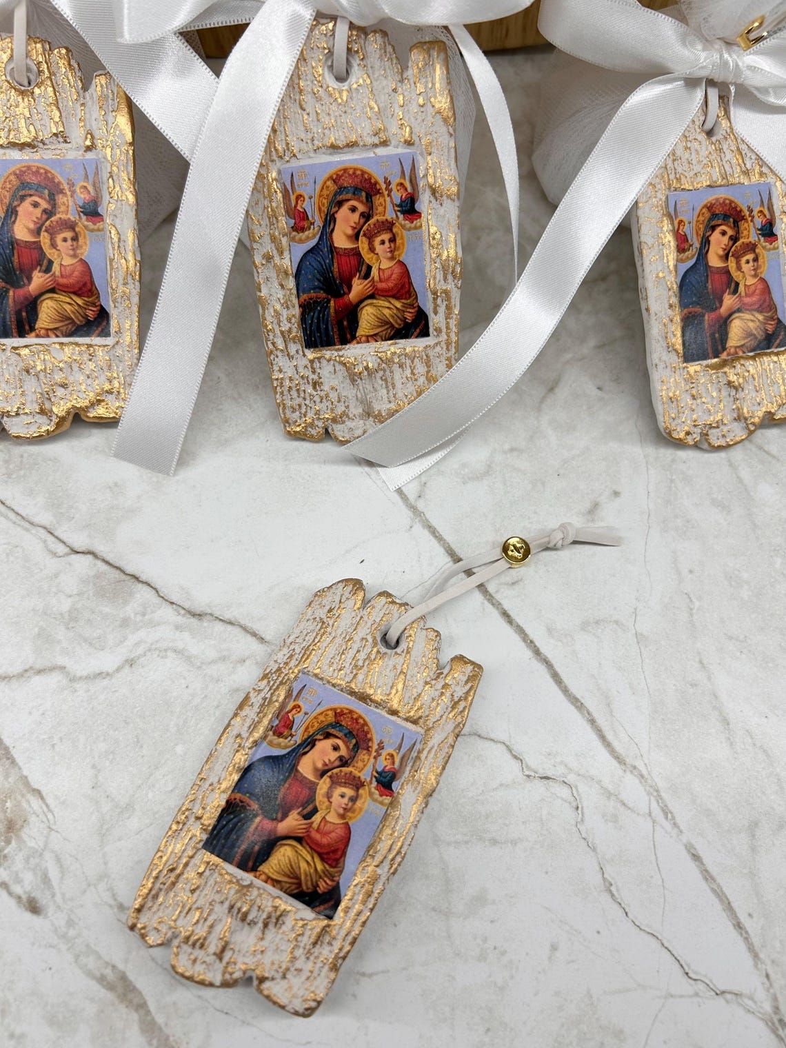Choose Saint Icons Custom Favors Personalized Greek Baptism Favors ...