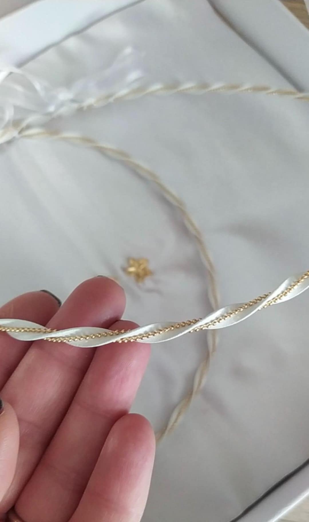 White Silver Plated Stefana Wedding Crowns Greek Orthodox Wedding ...