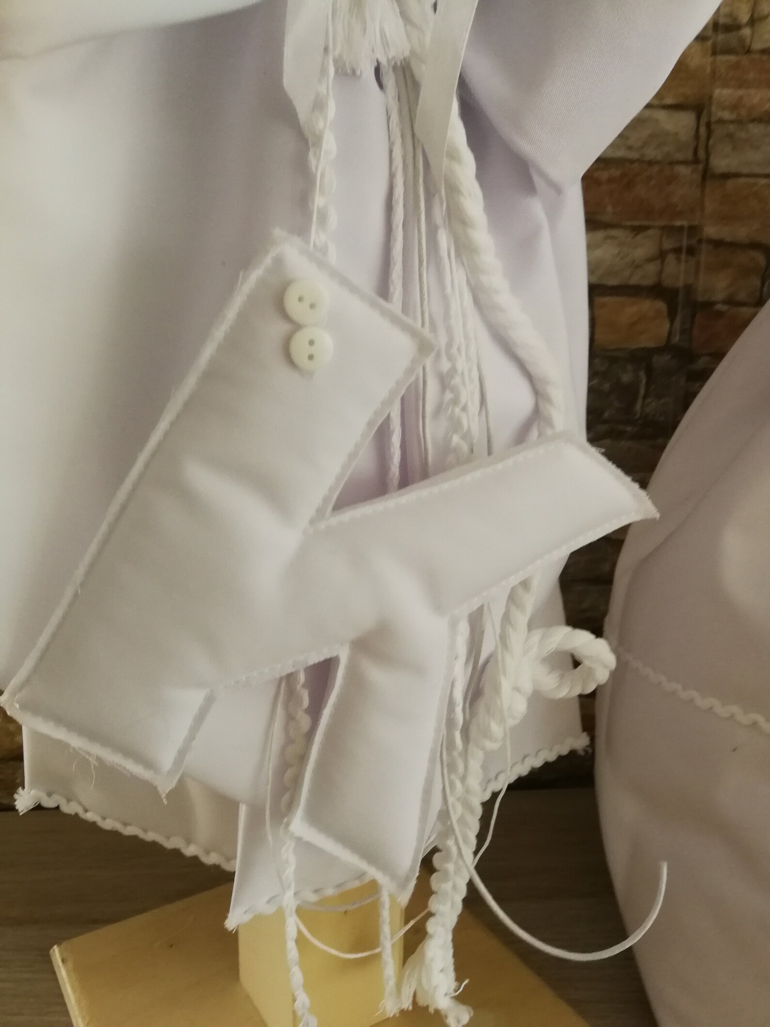 Panagia Personalised Set White Baptism Candle Keepsake Bag Towel Set ...