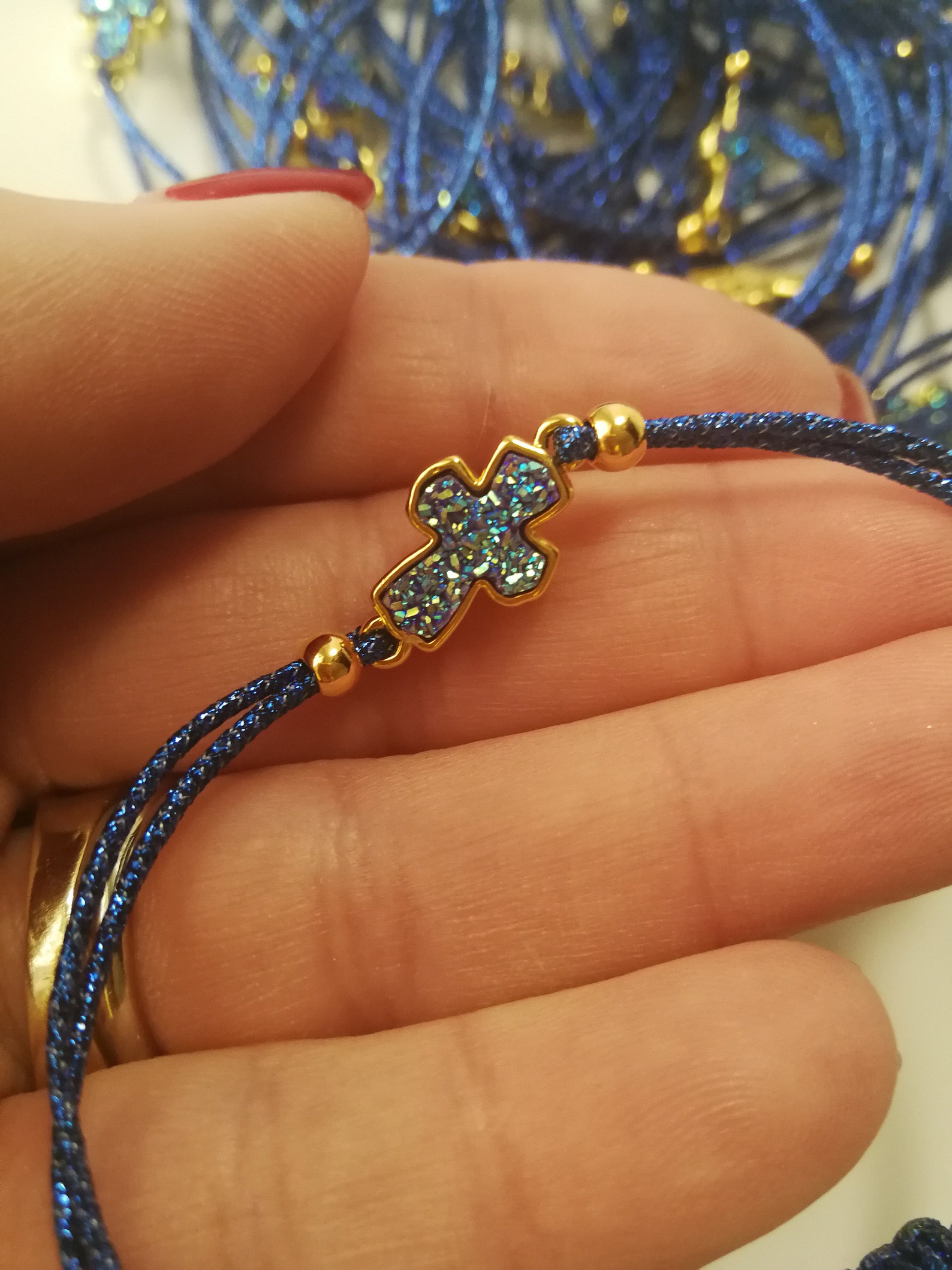 Raw Witness Bracelets Greek Baptism Martyrika Handmade - Etsy