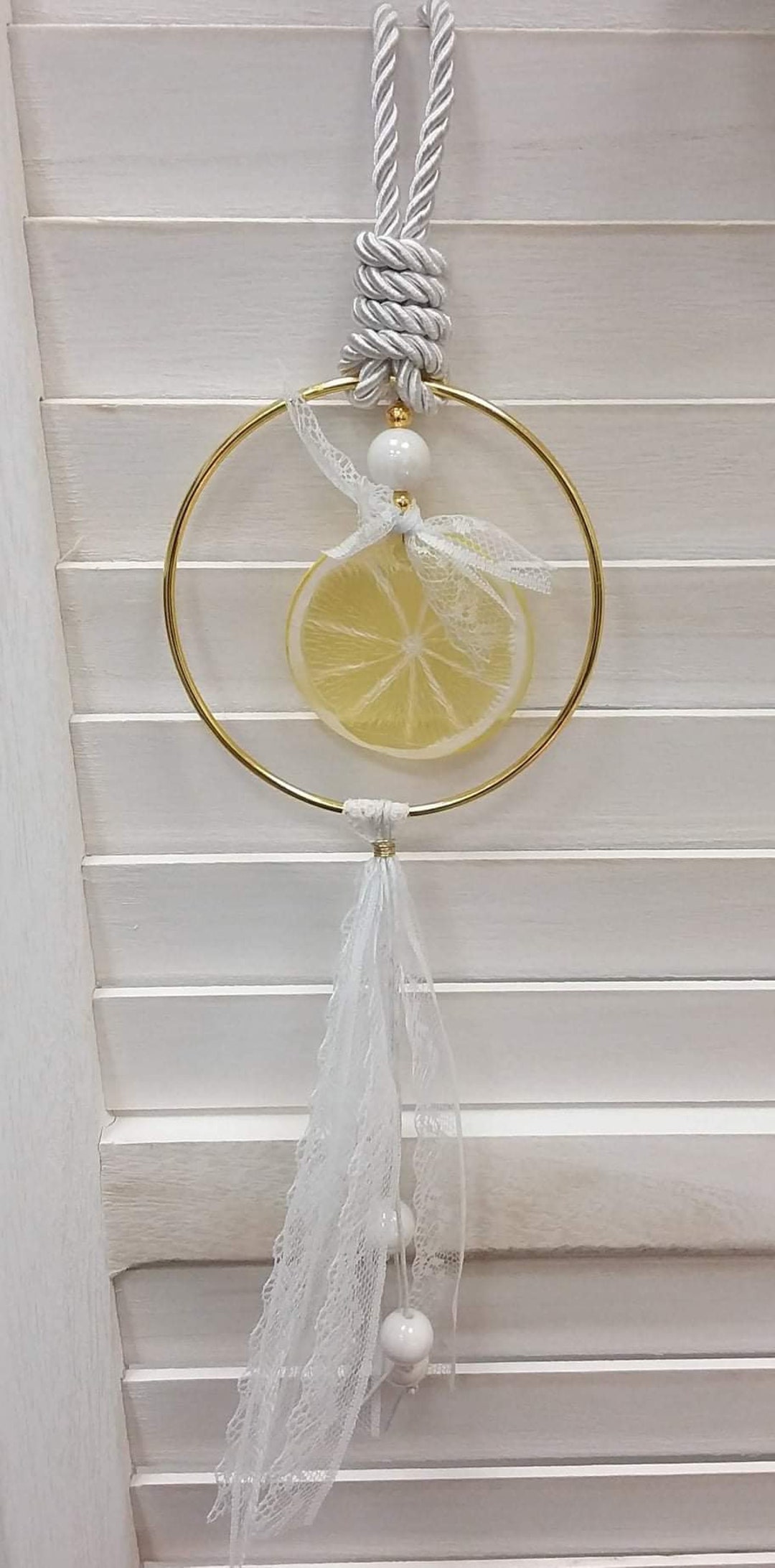 Lemon Wreath Favors Rustic Chic Lace Giveaways Unique Guests Gifts ...