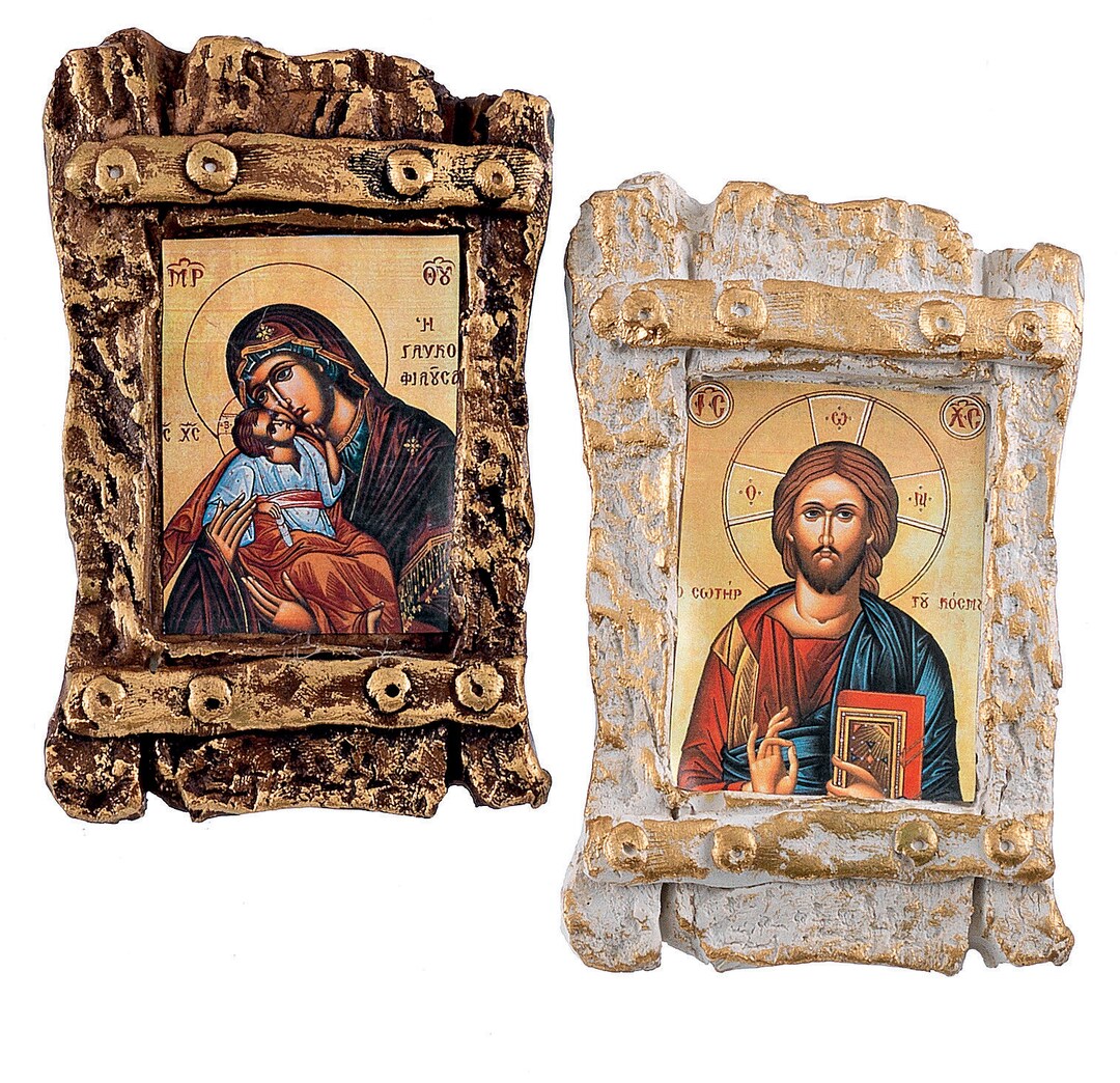 Custom Saint Icons Favors Greek Baptism Favors Guests Gifts Religious ...