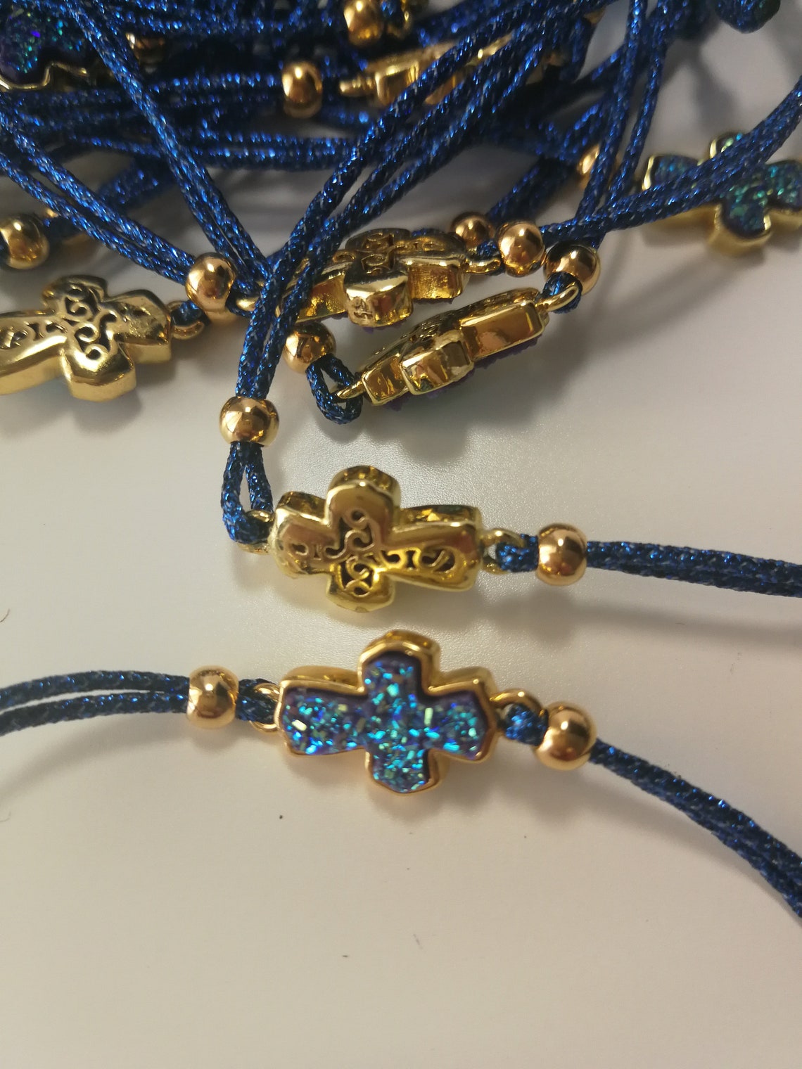 Raw Witness Bracelets Greek Baptism Martyrika Handmade - Etsy