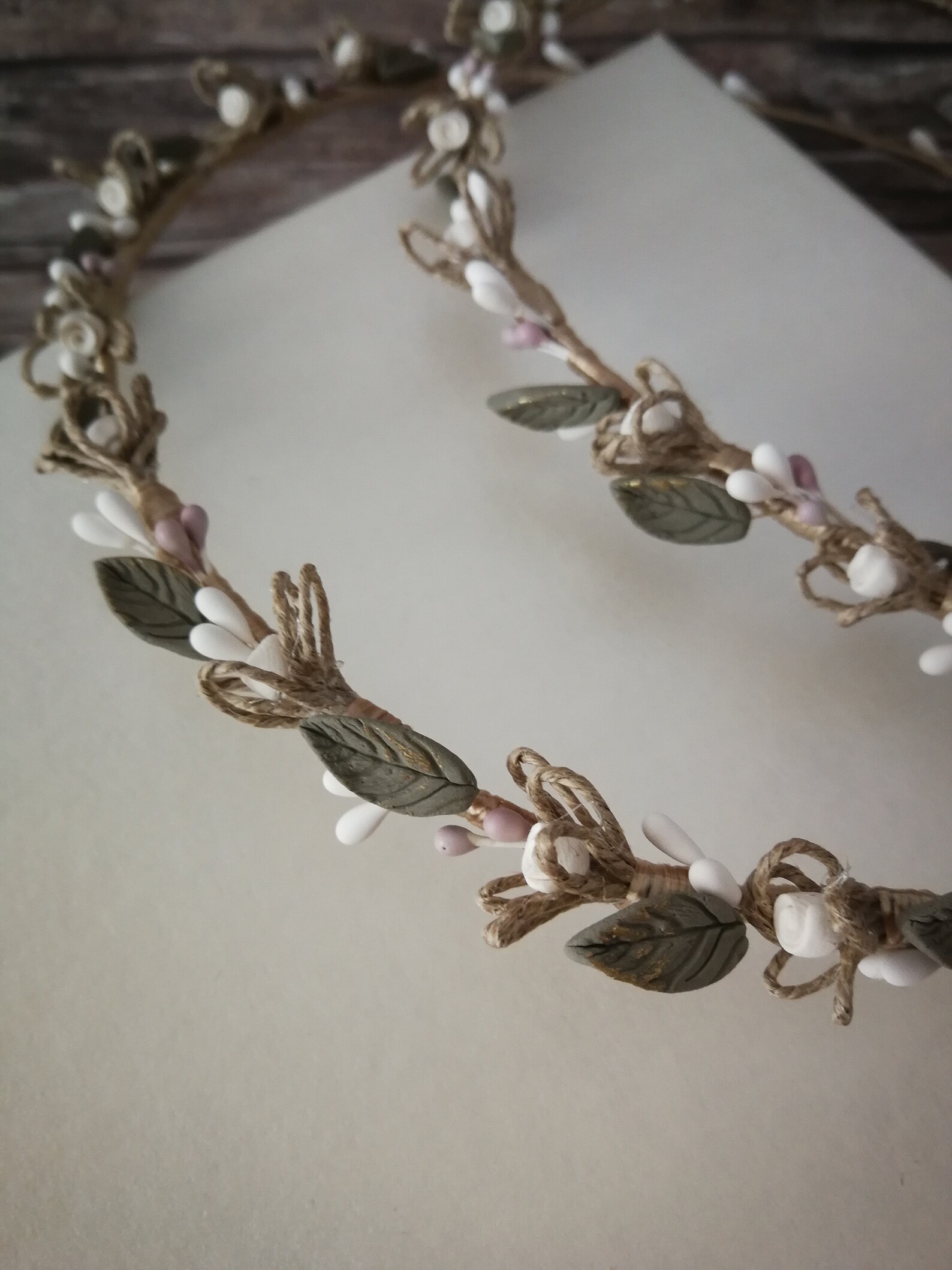 Rustic Stefana Wedding Crowns Greek Stefana Orthodox Wedding Crown ...
