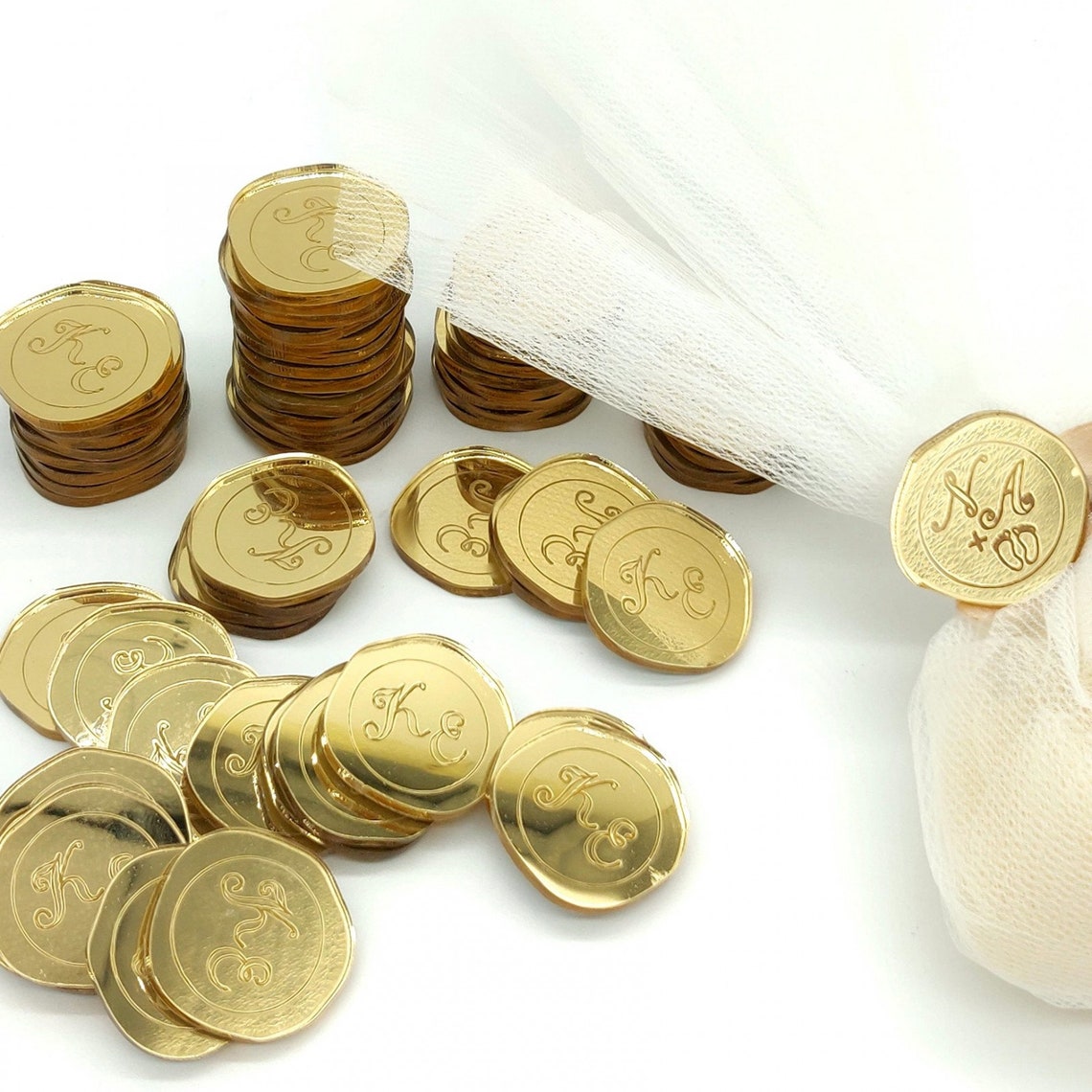 50 Personalized Tag Plexiglass Wedding Baptism Favors - Etsy