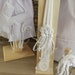 Panagia Personalised Set White Baptism Candle Keepsake Bag Towel Set ...