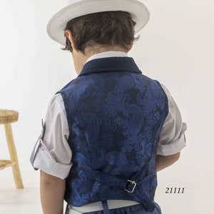 Couture Outfit Baby Boy Greek Suit Blue Light Blue White Orthodox ...