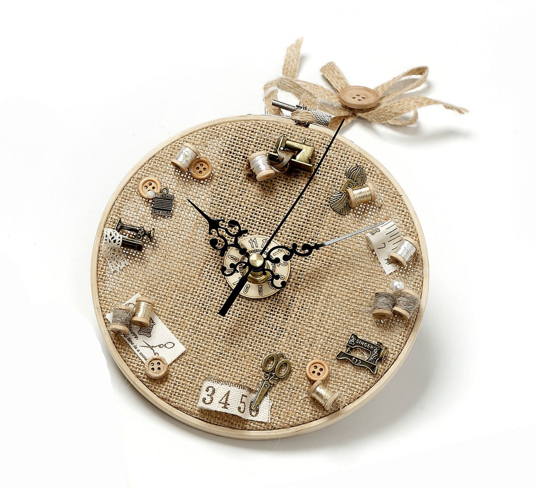 Vintage Clock Wedding Gifts Ornament Handmade Gifts Baptism - Etsy