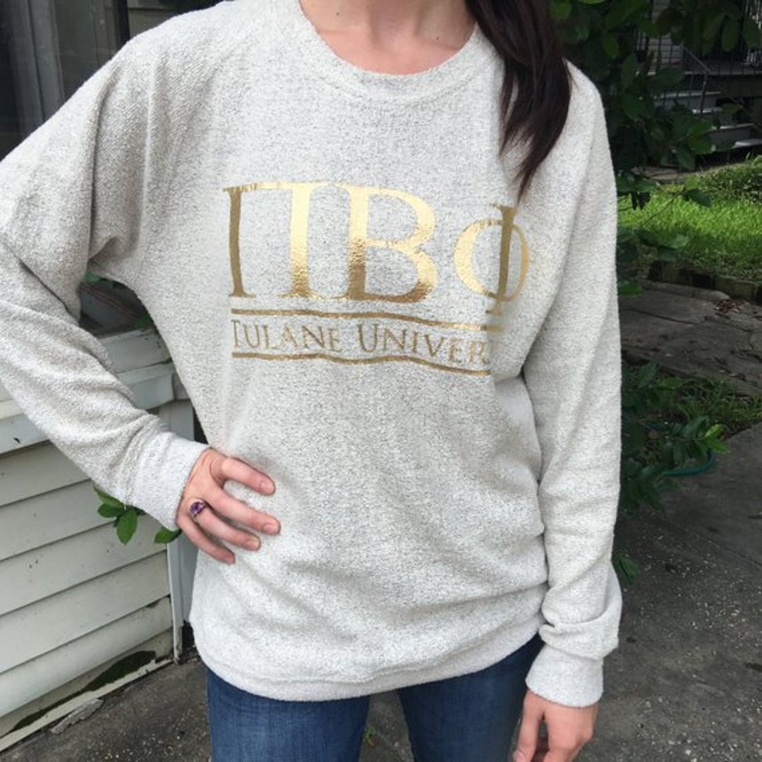 Sorority/school/team Classic Bar Design Cozy Fleece Sweatshirt - Etsy