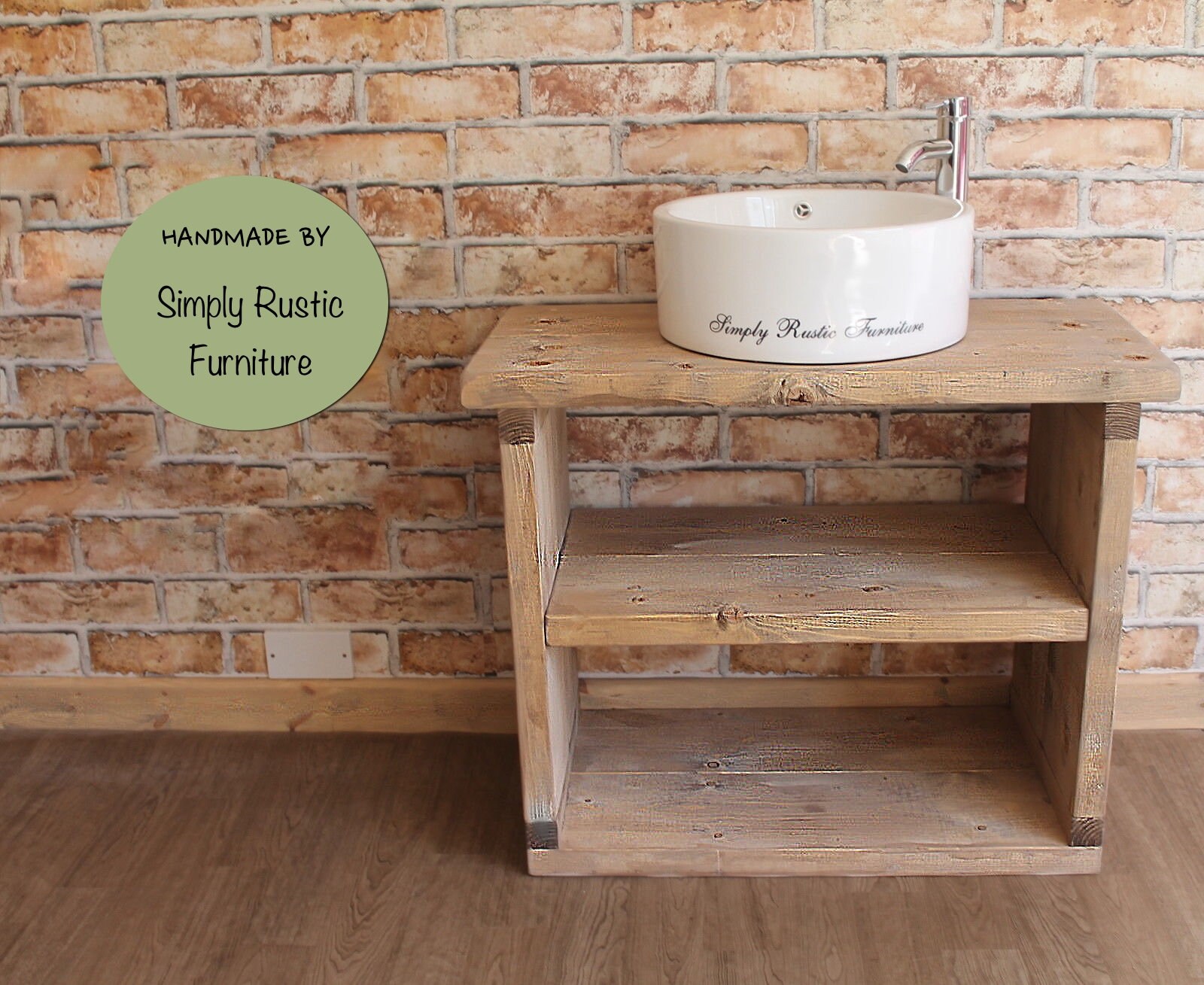 Rustic bathroom wash stand vanity sink unit bathroom washstand | Etsy