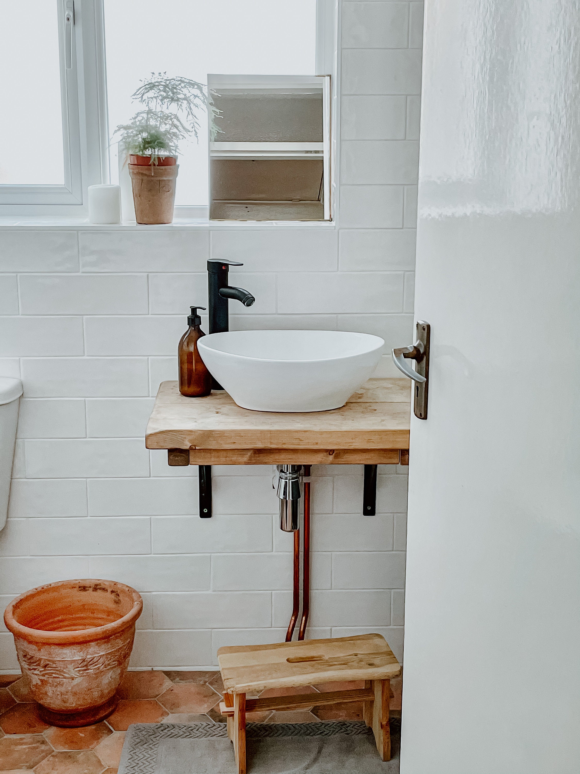 Rustic Wash Stand Shelf Washstand Sink Unit Hand Crafted | Etsy