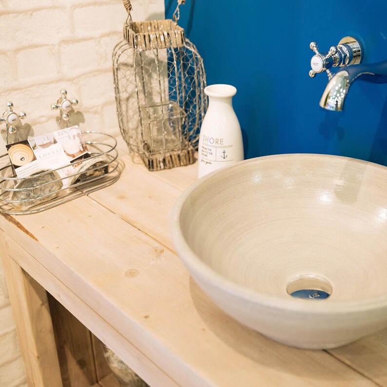 Rustic Wash Stand Sink Unit Handcrafted Basin Unit Wooden - Etsy UK