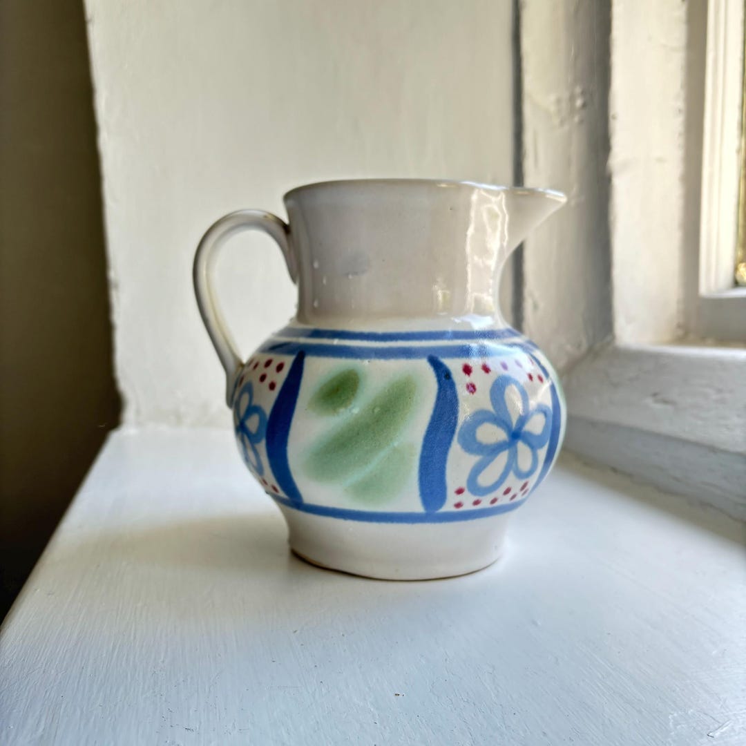Scottish Vintage Stoneware Buchan Portobello Jug Decorative Pottery - Etsy
