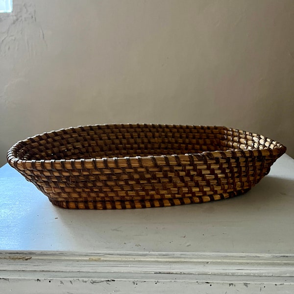 Antique Rye Basket - Etsy