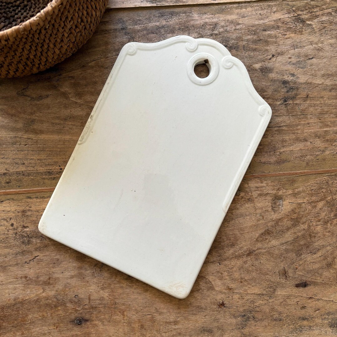 Swedish Antique Extra Large Ceramic Cutting Board Home Goods - Etsy