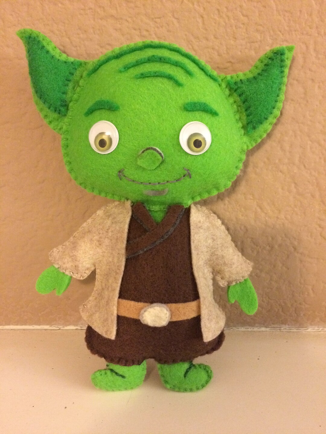 Star Wars Yoda Felt Pattern - Etsy