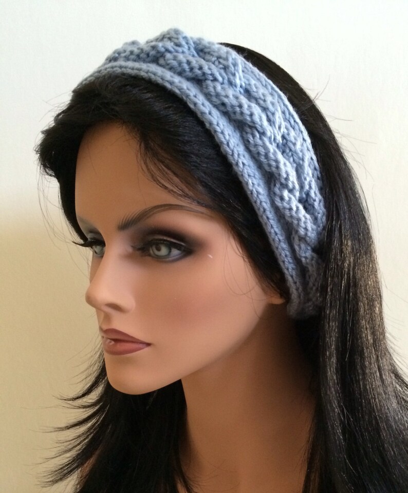Braided Knitted Headband Pattern PDF Digital Download - Etsy