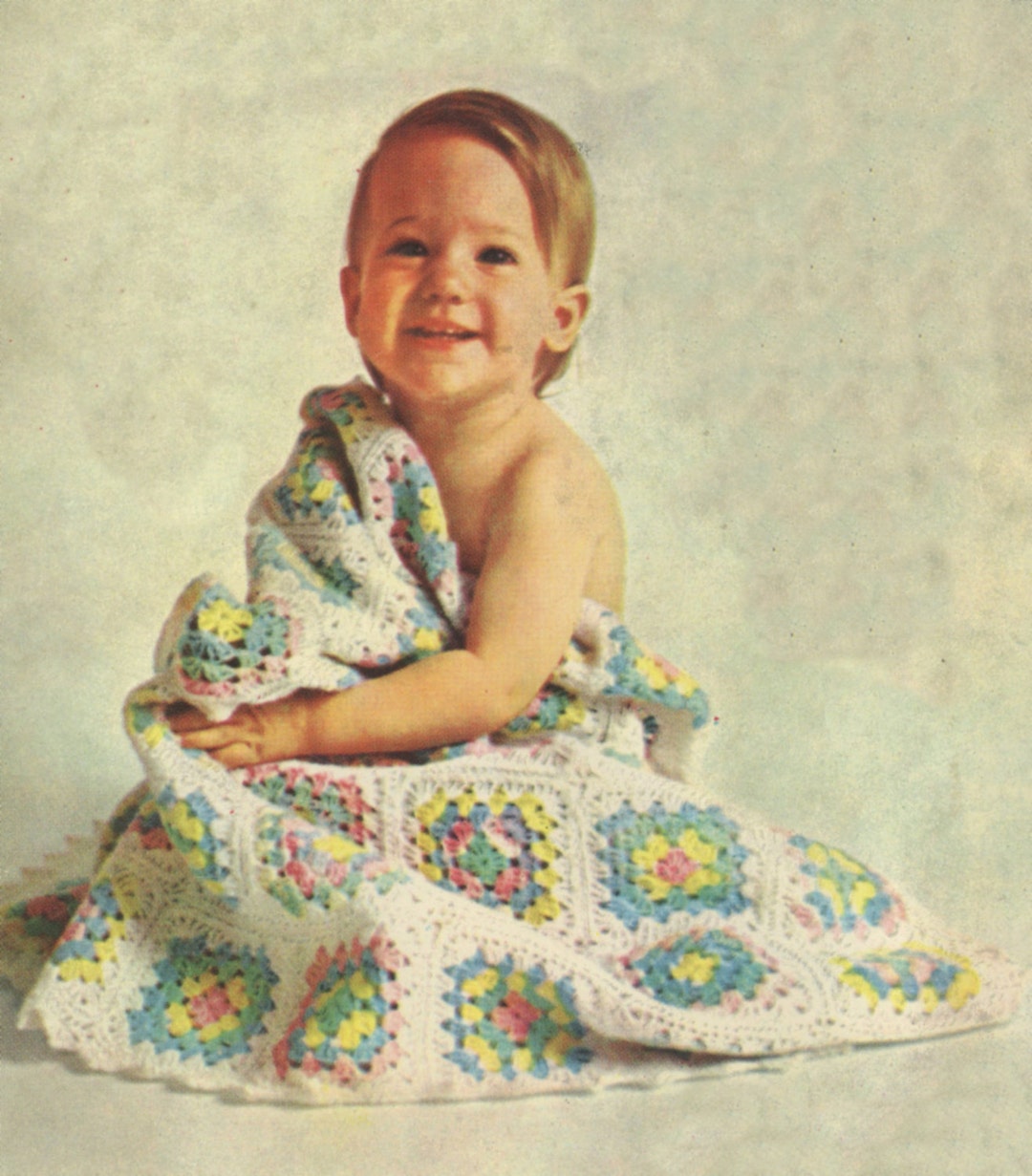 Afghan Carriage Cover Vintage Crochet Pattern - Etsy