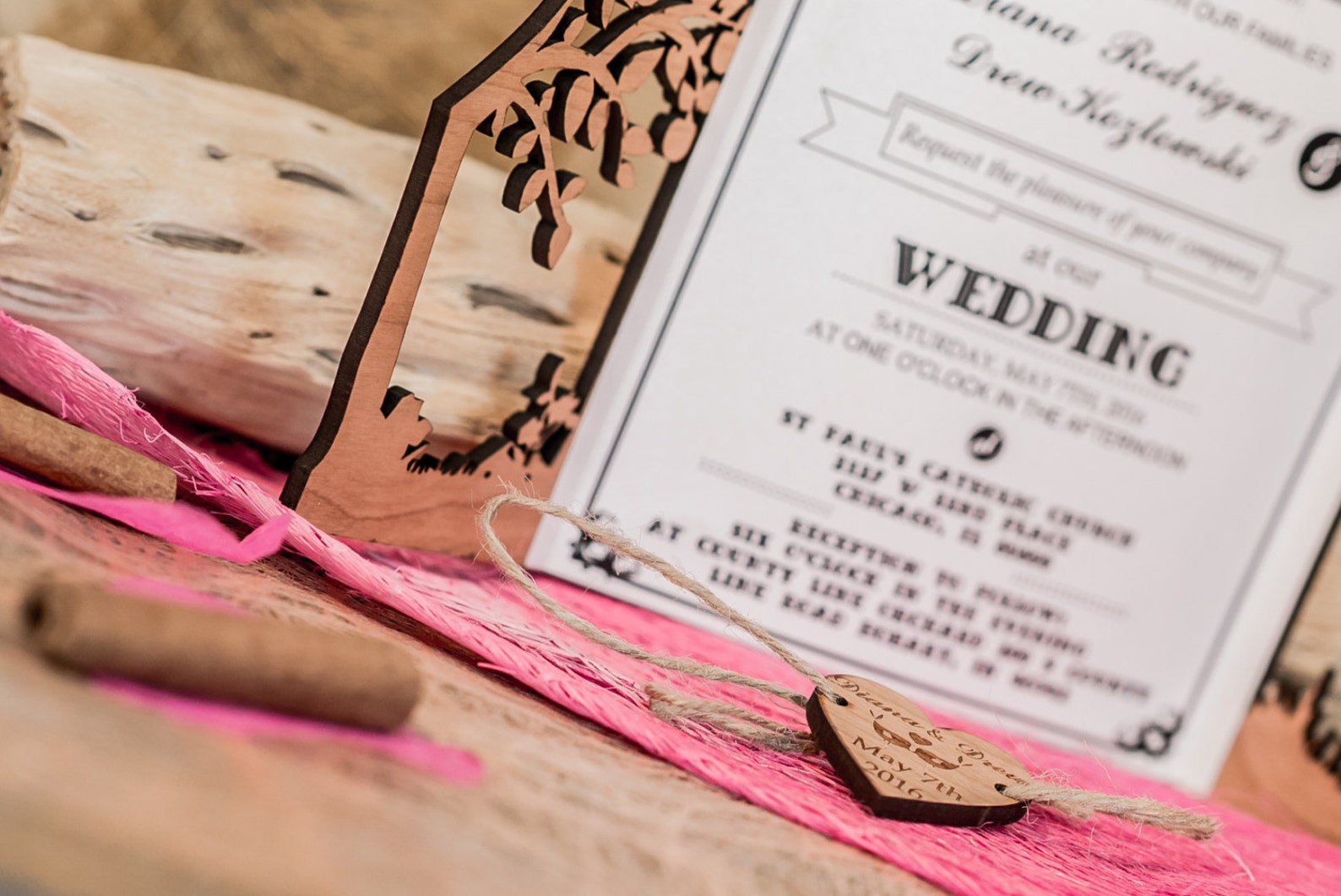 Rustic Wedding Invitation Tree Wedding Invitation Rustic Kraft - Etsy