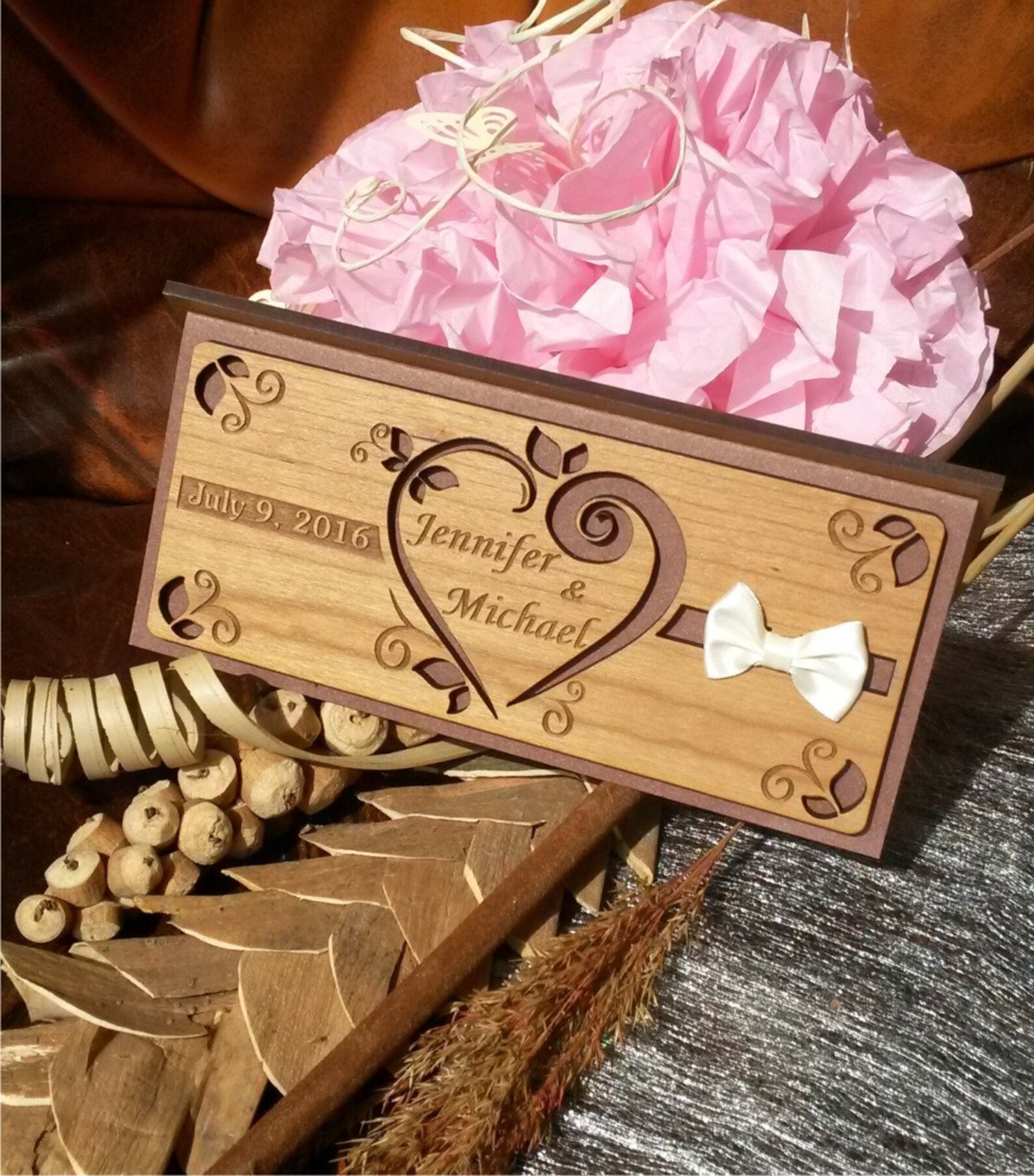 Personalized Wedding Invitations 10 Rustic Wedding | Etsy