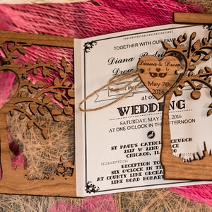 Rustic Wedding Invitation Tree Wedding Invitation Rustic Kraft Wedding ...