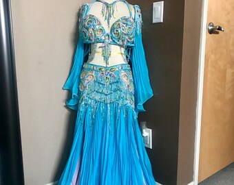 Belly Dance Costume - Etsy
