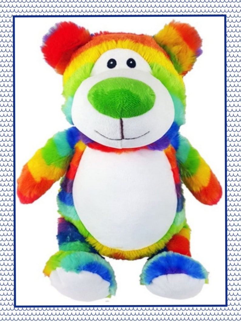 Personalised Super Cute Mumble DOG TEDDY SOFT Toy Baby Gift - Etsy UK