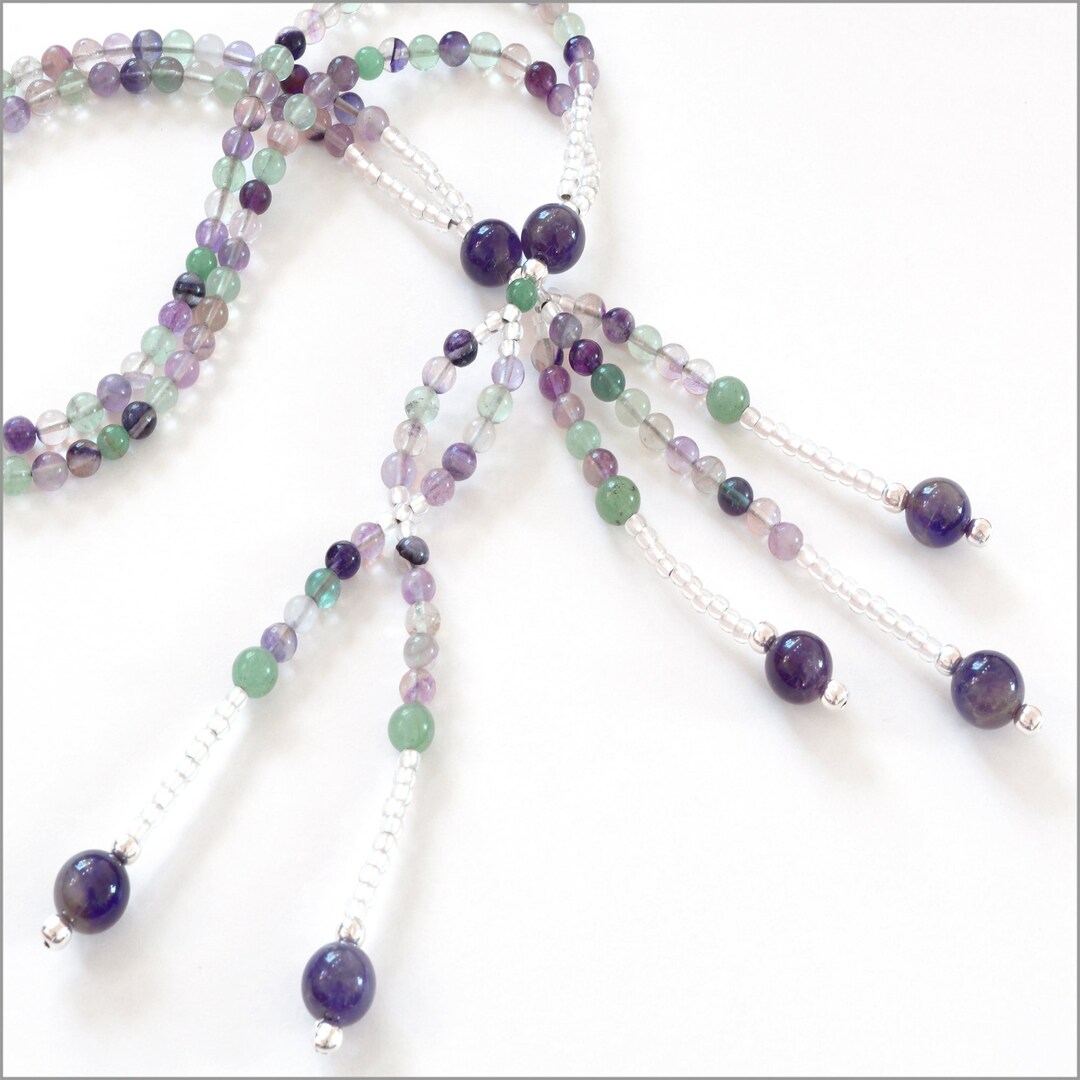Fluorite Nichiren Juzu Beads: SGI Buddhist Prayer Beads - Etsy