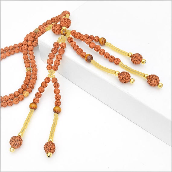 Rudraksha Nichiren Juzu Beads SGI Beads Buddhist Prayer | Etsy