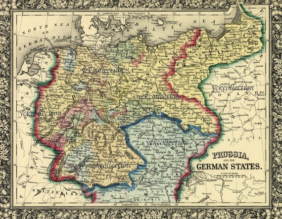 German States World Map