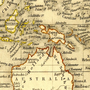 Vintage World Map (1840): Ultra High Resolution Digital Download - Etsy