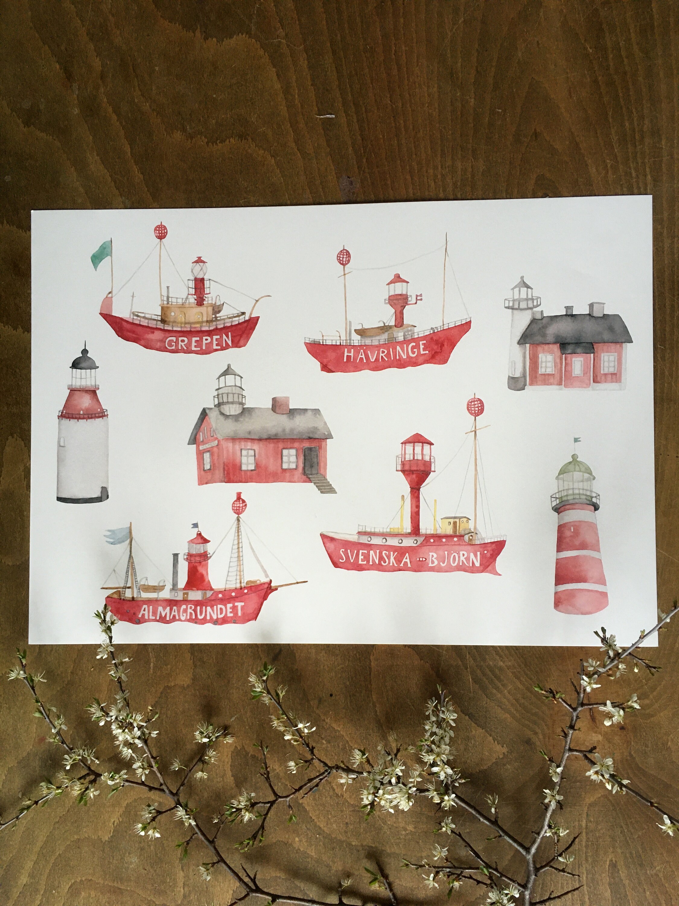 Lighthouses and Lighthouse Ships, Nautical, Boats, Ship, Seaside ...
