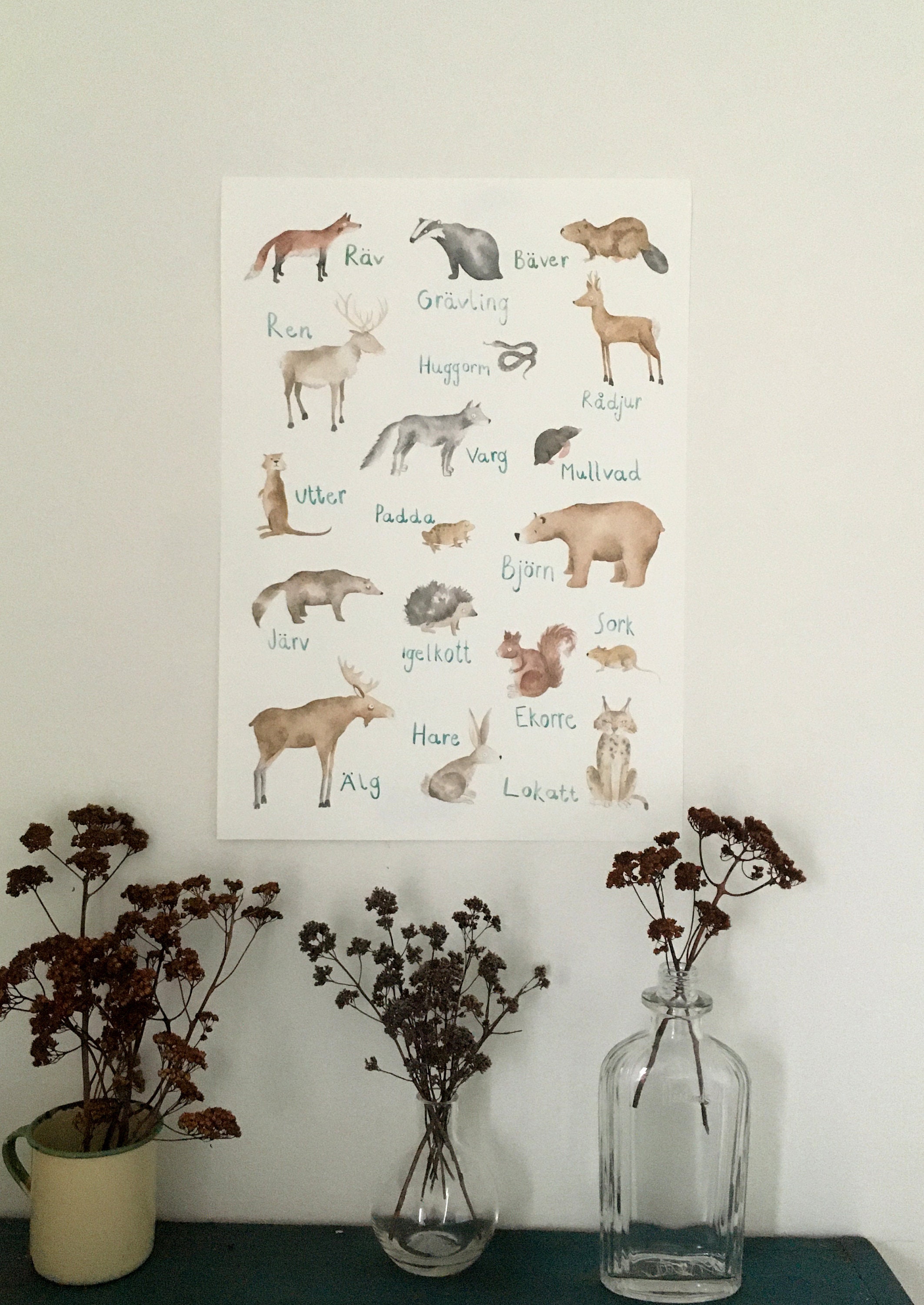 Nordic Scandinavian Woodland Animals, Wild Animals, Forest ...