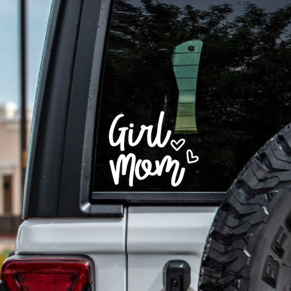 Girl Mom Car Stickers - Etsy