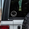 Happy Smiley Face Car Decor Custom Vinyl Decal Sticker Accessory Wall ...