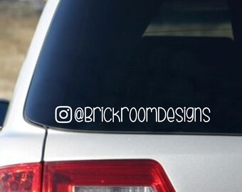 Instagram decal | Etsy
